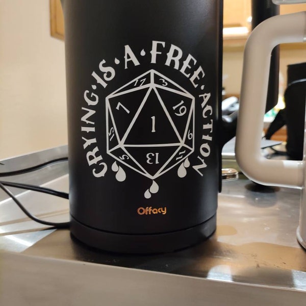 Crying is a Free Action Svg, Dungeons and Dragons Svg, Dnd Svg, TTRPG ...