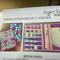 Cross Stitch Project Keeper - the Perfect Project Bag - PDF Pattern ...