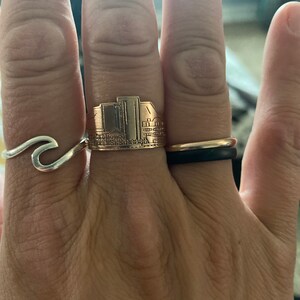 Custom City Ring Cityscape Ring Travel Ring Skyline Ring - Etsy
