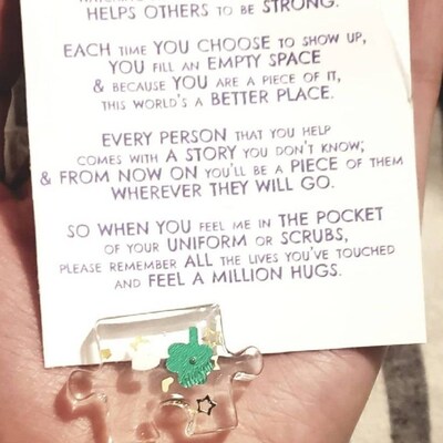 Little Puzzle Piece Thank You Essential for First Responder, Healthcare ...