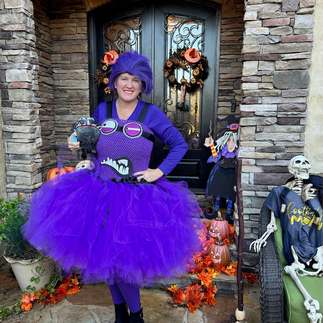Despicable Me Purple Minions Costume
