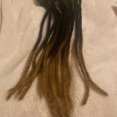 Three Tone Dreadlock Extensions Made With Unprocessed Human Hair in ...