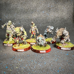 Savage Orcs Combo Team Brutefun Miniatures - Etsy