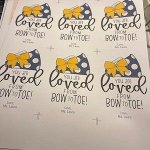 Printable Bursting With Appreciation Gift Tags Instant Digital Download ...