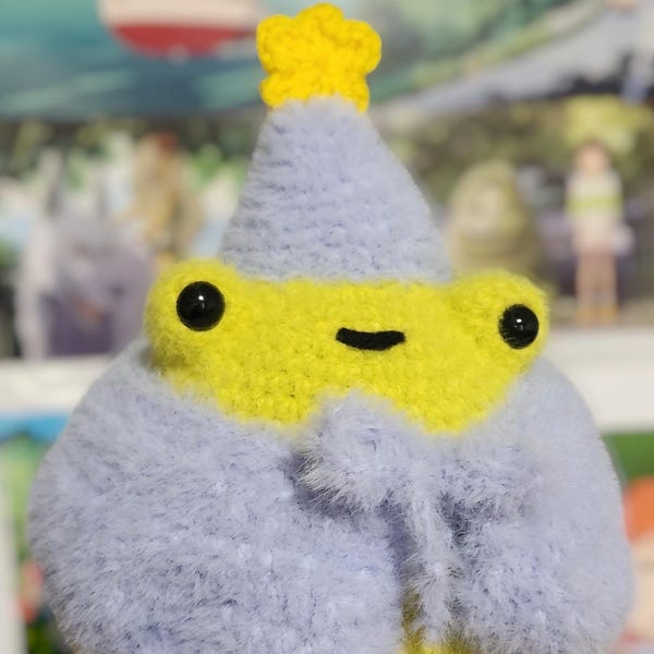 Wizard Frog Crochet Pattern Bundle / Chunky Crochet Wizard Mage / US ...