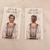 Baby Shower Games, Who Has the Dad, Find the Dad, Baby Shower Game ...