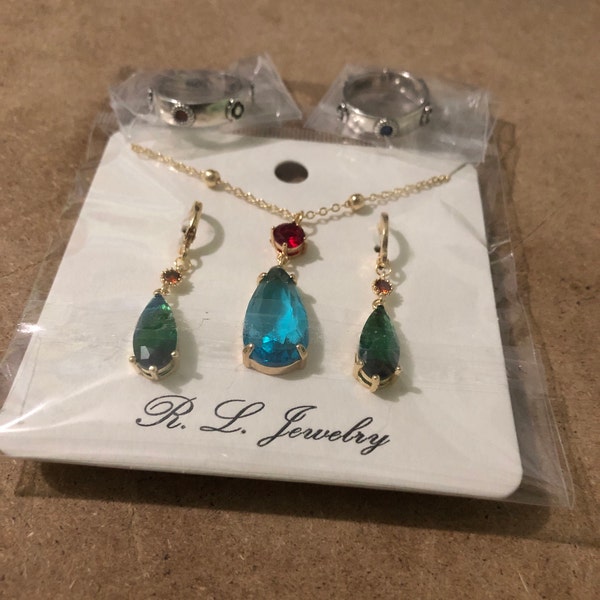 Howl’s Necklace Howl’s Earrings Howl’s Moving Castle Earrings Necklace ...