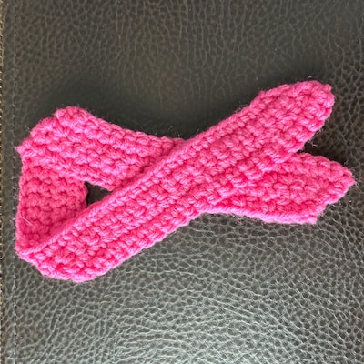 Pink Ribbon Crochet Pattern PDF File Pattern - Etsy