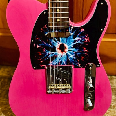 Custom Graphical Pickguard to Fit Fender Strat Stratocaster Pin up Girl ...