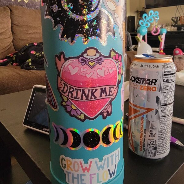 Sun. Sand. Salt. | Beach Sticker | Die Cut Transparent Vinyl ...