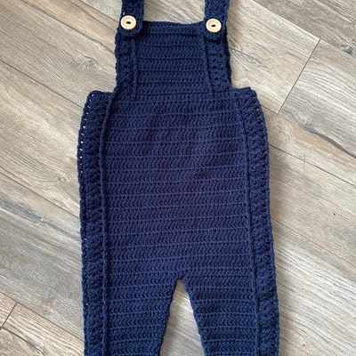 Crochet Pattern Baby Overalls Newborn to 24 Months - Etsy