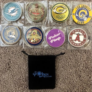 Double Sided Dealer Button Small Blind & Big Blind Buttons 3 | Etsy