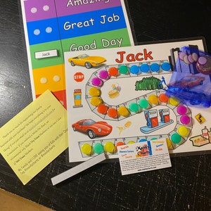 Color Behavior Chart for Kids Visual Aid Behavior Chart Classroom ...