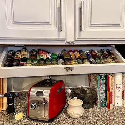 Toe Kick Drawer W/ Push-to-open Slides Custom Made to Order - Etsy