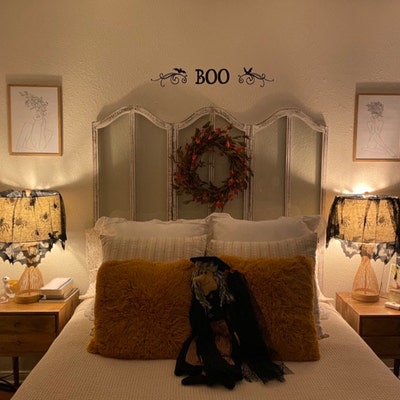 Front Door Halloween Wall Decal Boo Door Decal Halloween Wall Decal ...