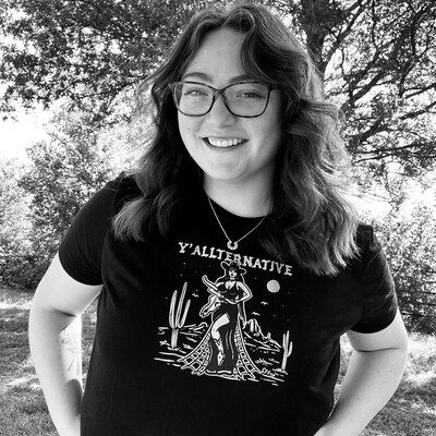 Crazy Cowgirl El Ray Art Short Sleeve Tee - Etsy