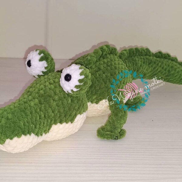 Mini Alligator Crochet Pattern PDF Digital Download, Alligator Crochet ...