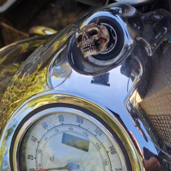 Demon Skull Motorcycle Ignition Key, Hard Resin, Custom Bone Color - Etsy