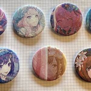 Project Sekai Colorful Stage Handmade 2.25in Holographic - Etsy