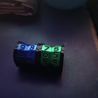 D100 Life Spinner for Magic and Commander Trays Custom Made 3D Printed ...