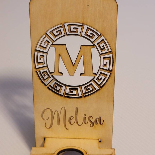 Phone Stand Laser Cut Svg Files | 26 Letters Vector Files for Laser ...