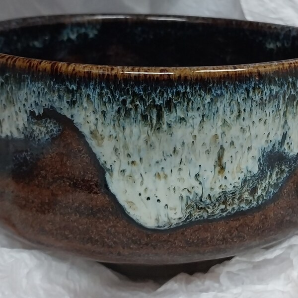 III Ito Tozan 1900-1970 Kuro Raku Tsutsu Chawan for Japanese Tea ...