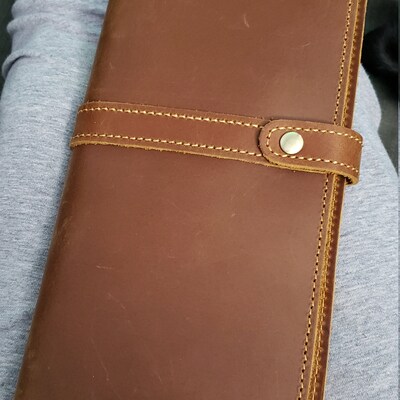 Le Vent 5x8 Refillable Leather Journal, 2 Notebooks Lined and Blank, A5 ...