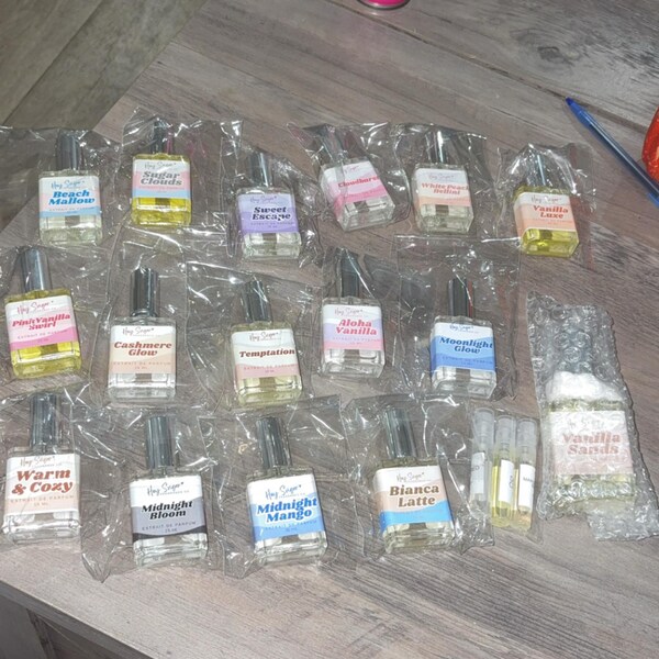 Perfume Samples - Perfume Discovery Set - Five Mini 2 Ml Perfumes ...