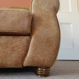 Modern Square Chunky Block Furniture Legs 90mm High Wooden Replacment ...