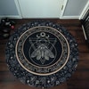 Ammonite Wall Clock. Watercolor Fossil Blue & Gold Spiral Clock ...