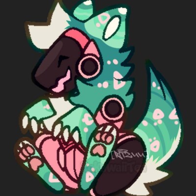 Anthro Protogen Ref Sheet Adopt - Etsy