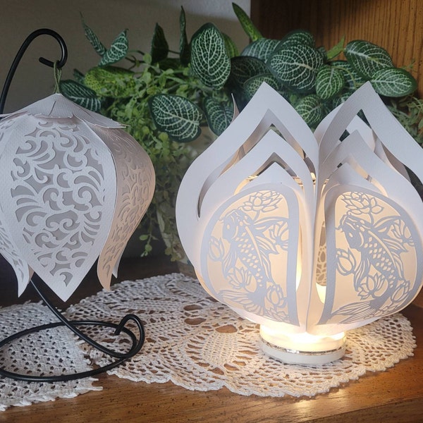 Paper Lantern Nativity of Jesus - Paper Cut Lamp for Christmas ...