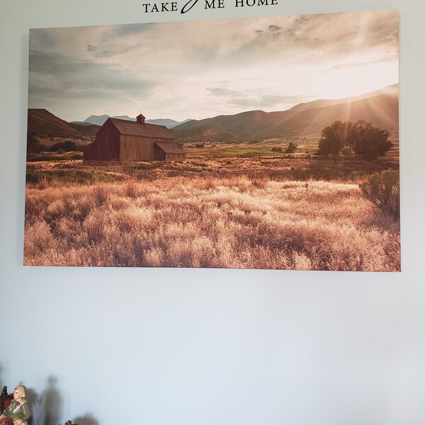 Country Roads Take Me Home Vinyl Wall Art Decal Sticker Home House ...