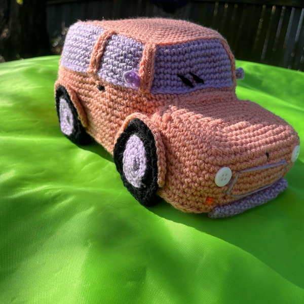 Amigurumi Classic Mini Cooper Inspired Car CROCHET PATTERN PDF Toy Home ...
