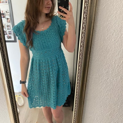 Crochet Dress WRITTEN PATTERN the Wonderland Dress - Etsy