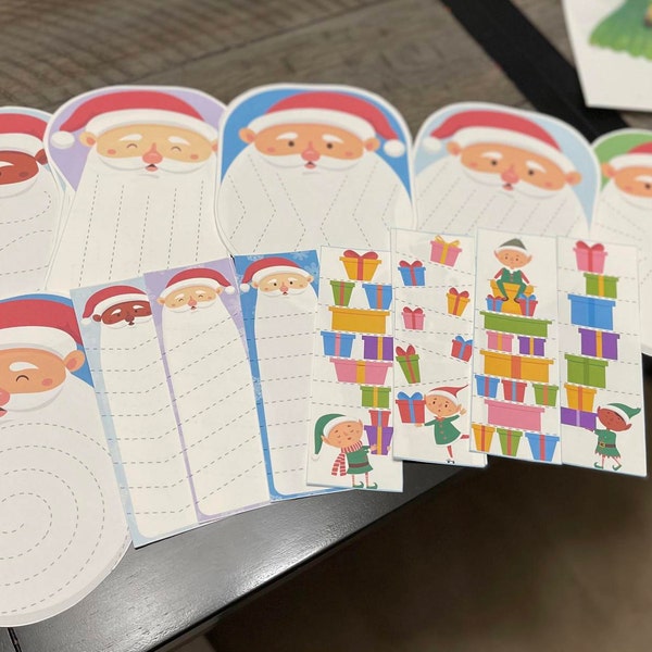 Santa’s Beard Cutting Activity. Christmas Scissor Skills Printable ...