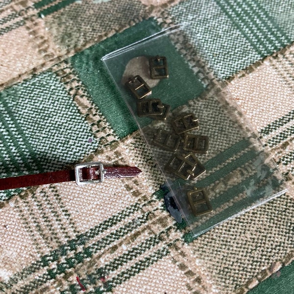 10 PCS - 2mm (inner Diameter) Super Tiny Buckles, in 4 Colors, Perfect ...