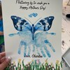 Mothers Day Handprint Craft, Fluttering by to Wish You a Happy Mothers ...