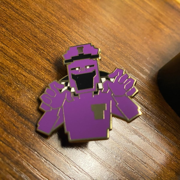 Purple Guy / William Afton / Dave Miller Five Nights at Freddy's Pin ...