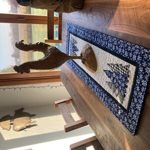 Winter Trees Table Runner Pattern PDF - Etsy