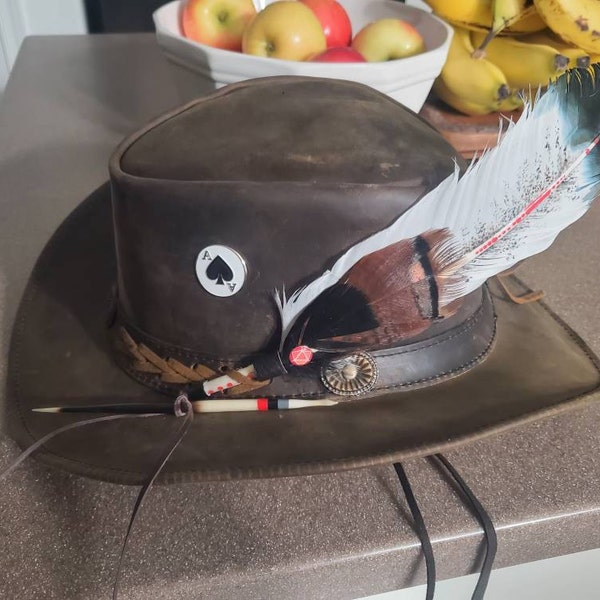 Hat Feather, Wild Quill Cowboy Hat Feather, Western Feather, Hand ...