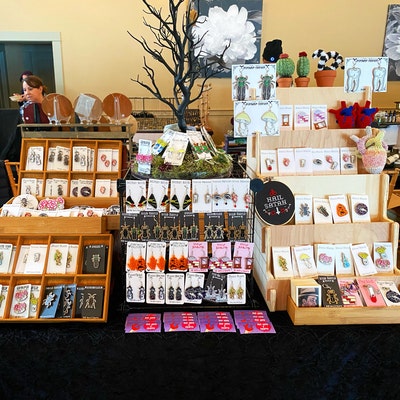 Craft Show Display Stand, Table Top Shelf, Farmers Market Display ...