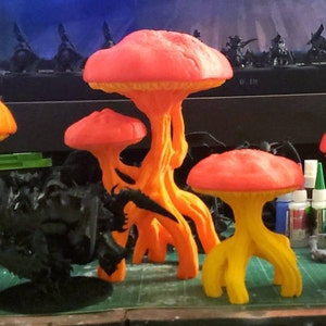 Craterellus Mushroom Big Fungus Fungi Terrain Scenery Landscape TTRPG ...