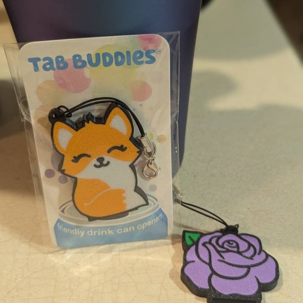 Tab Buddy Classic Adaptive Soda Can Tab Opener Help for Kids, Long ...