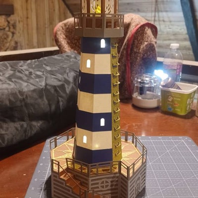 3D SVG and Studio Files Lighthouse Lantern - Etsy