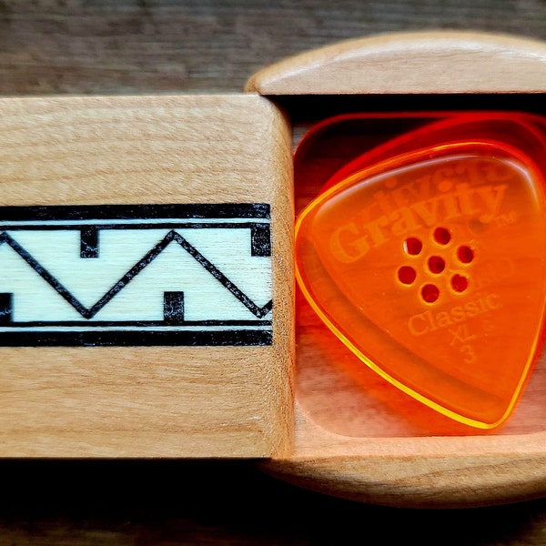 Guitar Pick Box - Etsy