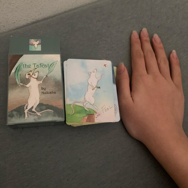 The Rabbit Tarot - Deluxe Version- Animal Art Card Deck From Original ...