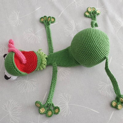 Splat Frog Crochet Amigurumi Pattern, Instant Download PDF in English ...
