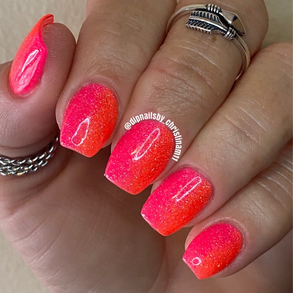 Electric Paradise Collection- Dip Powder, Dip Powder for Nails, Acrylic ...