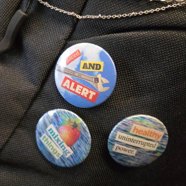 Collage Buttons 1.25 Inch Handmade Original Pinback Buttons - Etsy